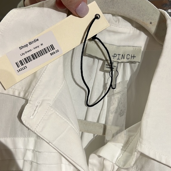 Pinch | Dresses | Pinch Button Up Tie Dress | Poshmark